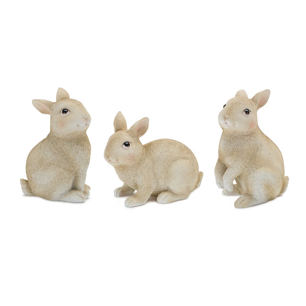 Melrose Mini Bunny Rabbit Figurine Table Decor 12-piece Set