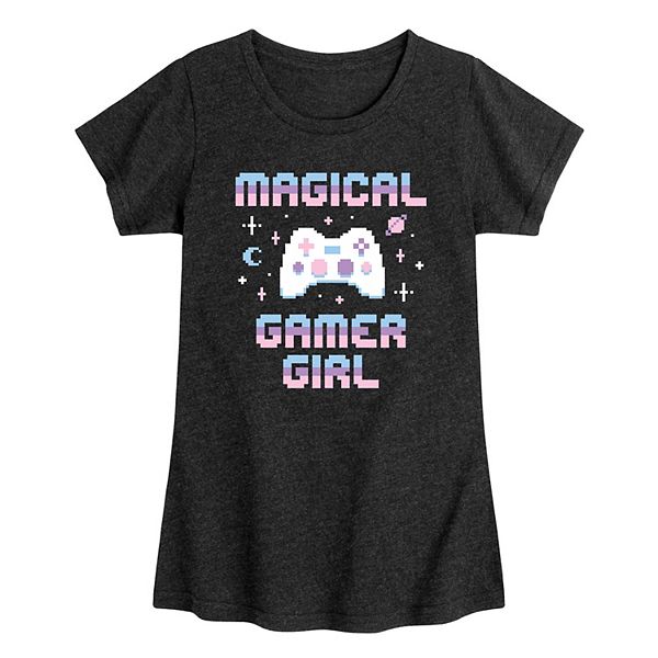 Girls 7-16 Magical Gamer Girl Graphic Tee