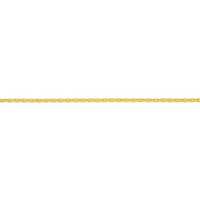 PRIMROSE 18k Gold Plated Baby Rolo Chain