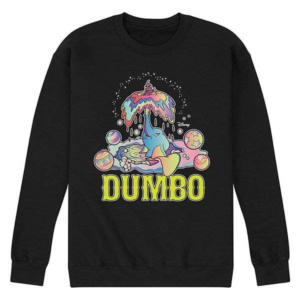 Disney's Dumbo Men's Psychedelic Fleece Sweatshirt