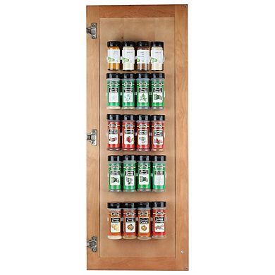 Spice Rack 36 Spice Gripper- Spice Racks Strips Cabinet Door - Use ...