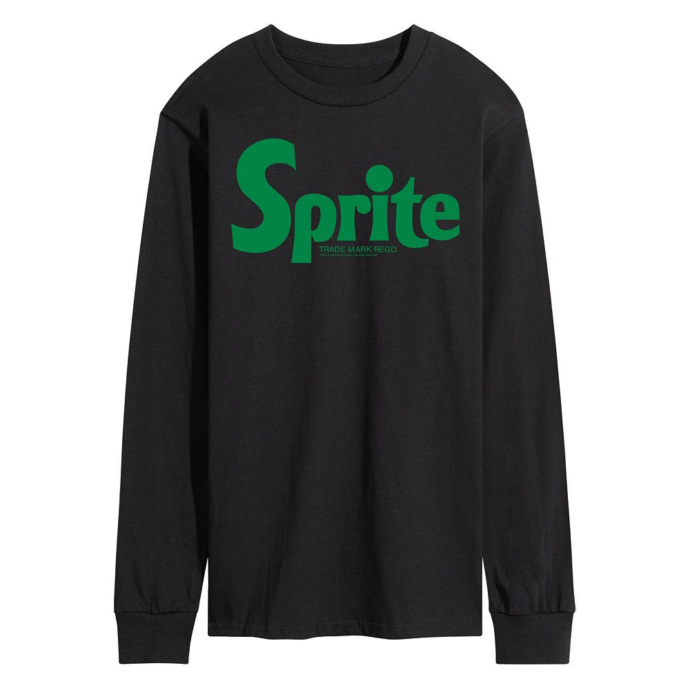 Men's Sprite Monochrome Sprite Long Sleeve Graphic Tee