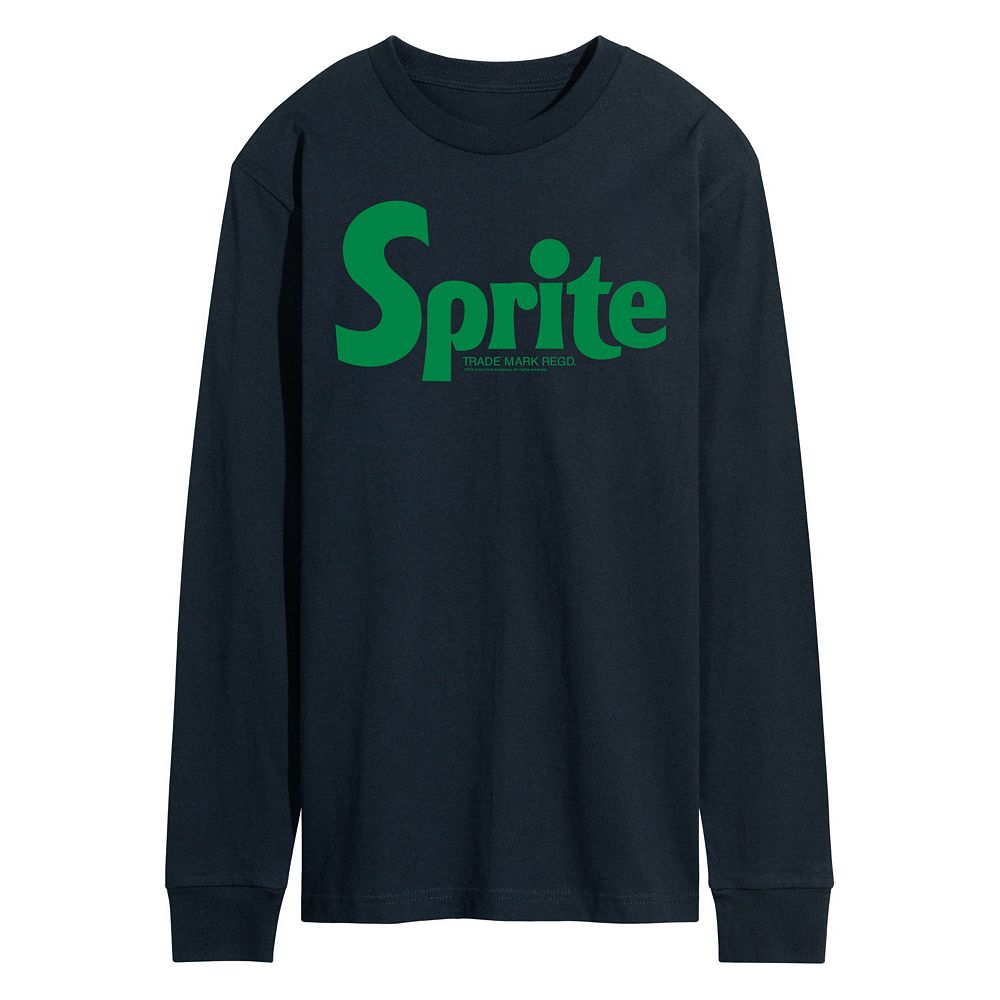 Men's Sprite Monochrome Sprite Long Sleeve Graphic Tee