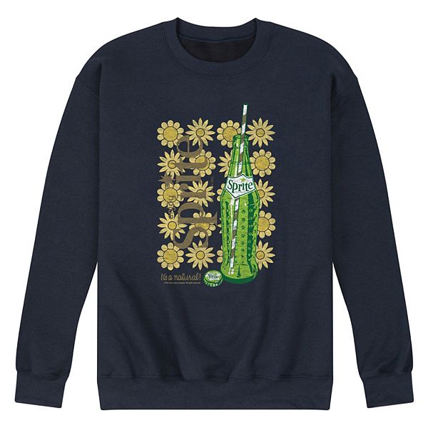 Men's Sprite Bottle Daisy Fleece Sweatshirt
