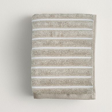 Sonoma Goods For Life Quick Dry Ribbed Bath Towel