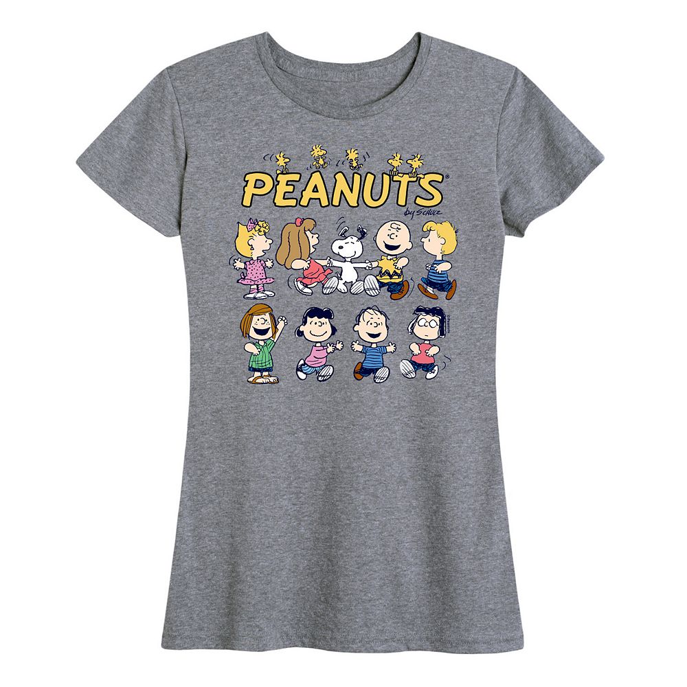 Women's Peanuts Friends Graphic Tee