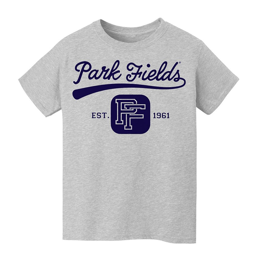 Kid's 8-20 Park Fields PF Navy Graphic Tee