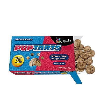 Spunky Pup PupTarts Peanut Butter Flavor Dog Treats