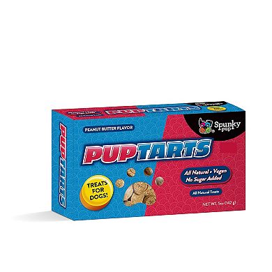 Spunky Pup PupTarts Peanut Butter Flavor Dog Treats