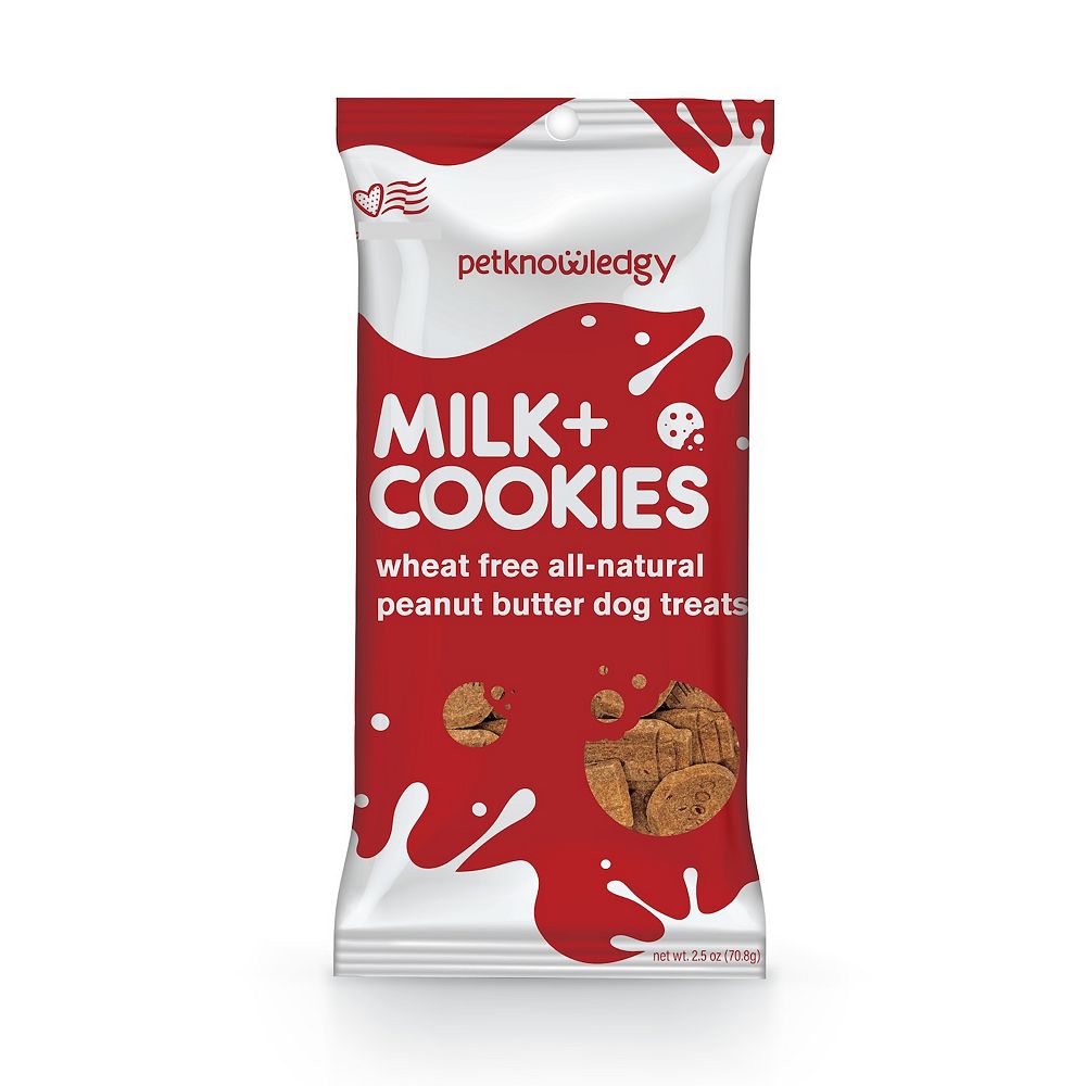 Spunky Pup Snack Pack Milk & Cookies Dog Treat