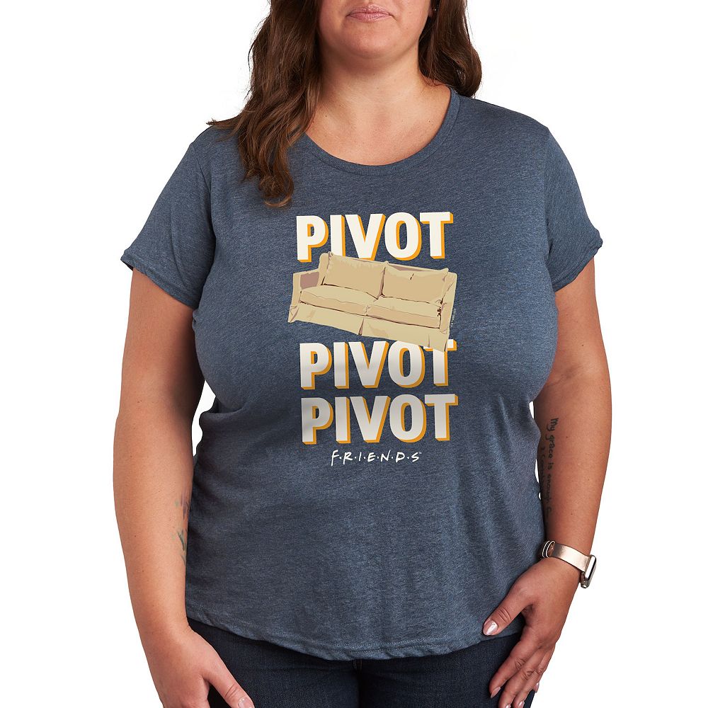 Plus Friends Pivot Couch Graphic Tee