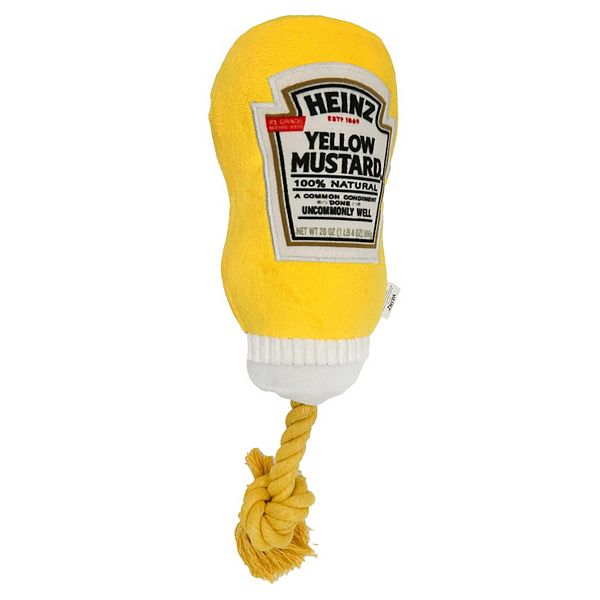 Kraft Heinz Mustard Rope Dog Toy
