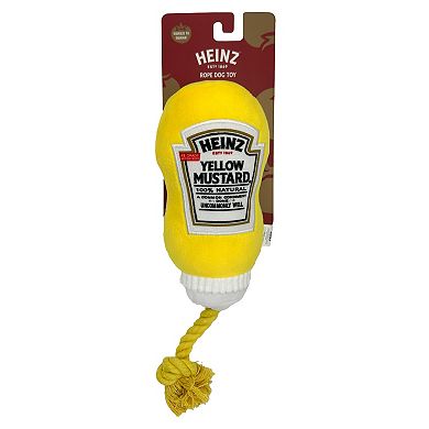 Kraft Heinz Mustard Rope Dog Toy