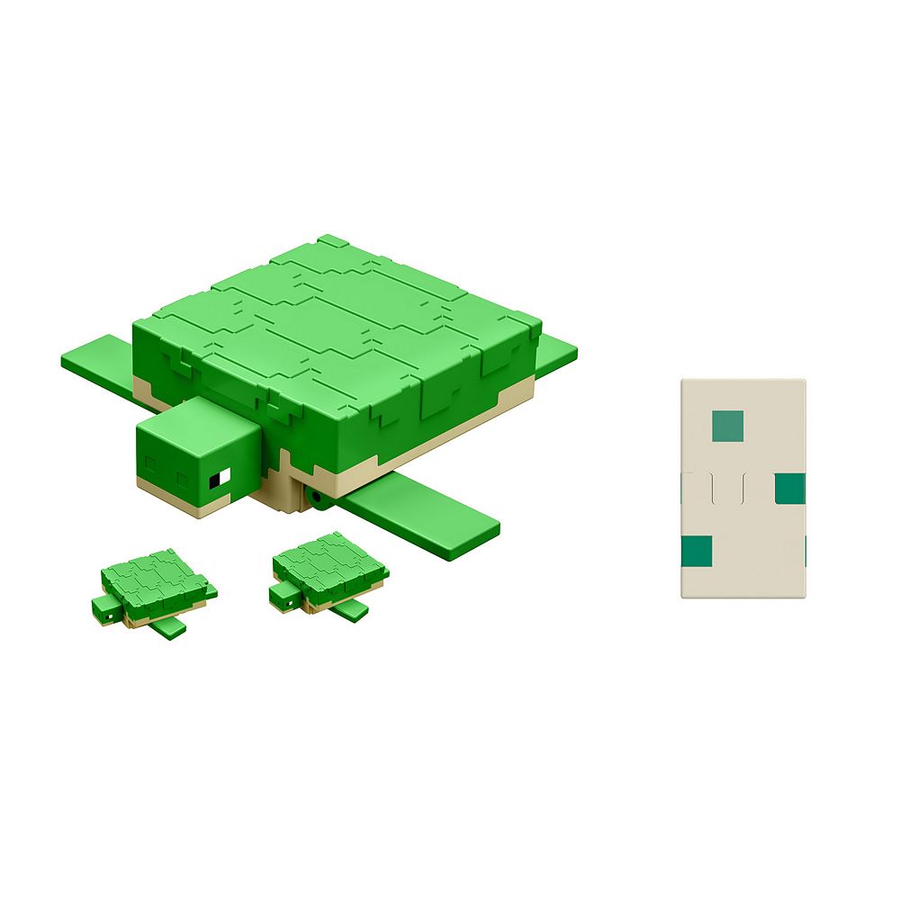 Mattel Minecraft Turtle Action Figure