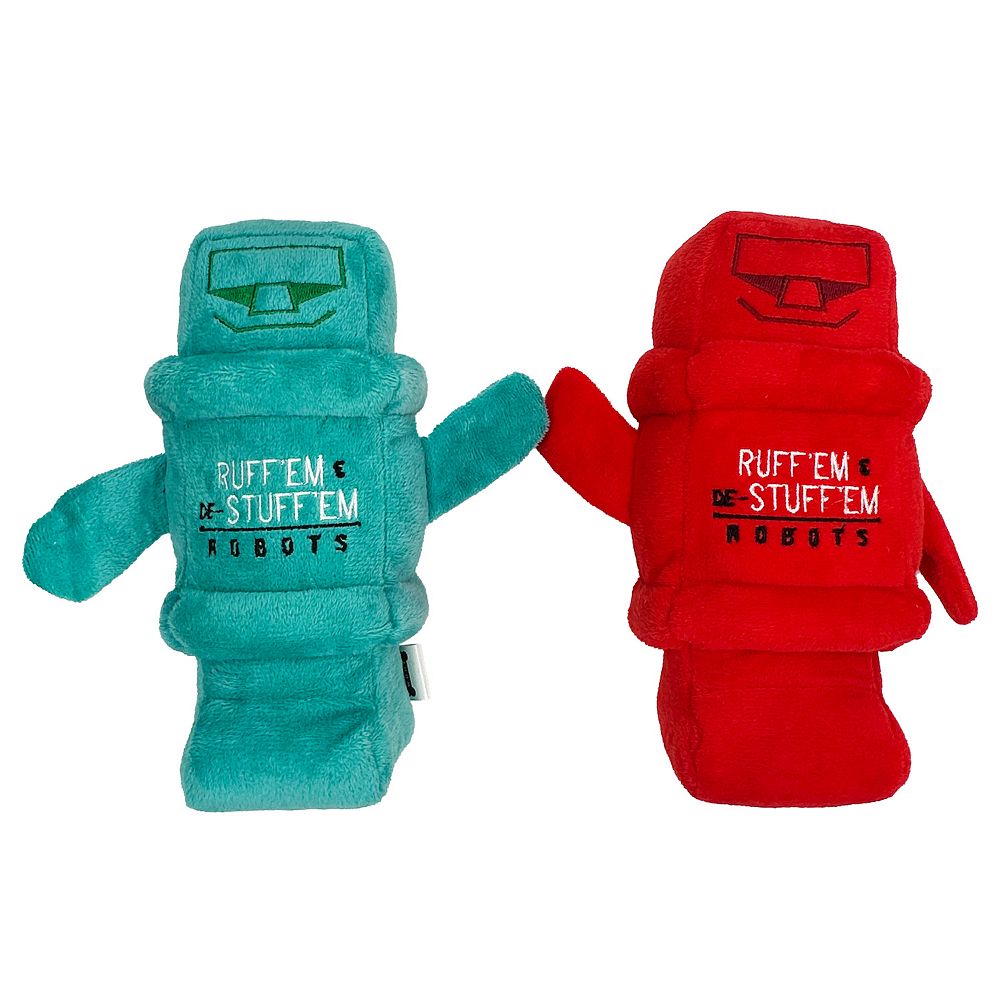 Woof Robots 2 Pack Dog Toy Set