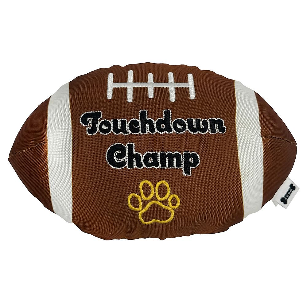 Woof Touchdown Champ Football Dog Toy