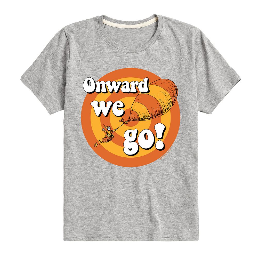 Boys 8-20 Dr. Seuss Onward We Go Graphic Tee