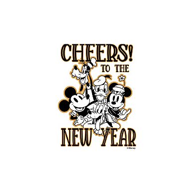 Mickey Mouse And Friends Cheers To The New Year Stainless Steel Graphic ...