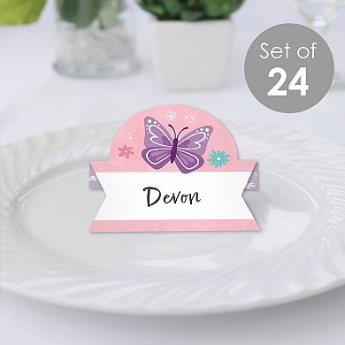 Big Dot Of Happiness Beautiful Butterfly Baby Or Birthday Party Table ...