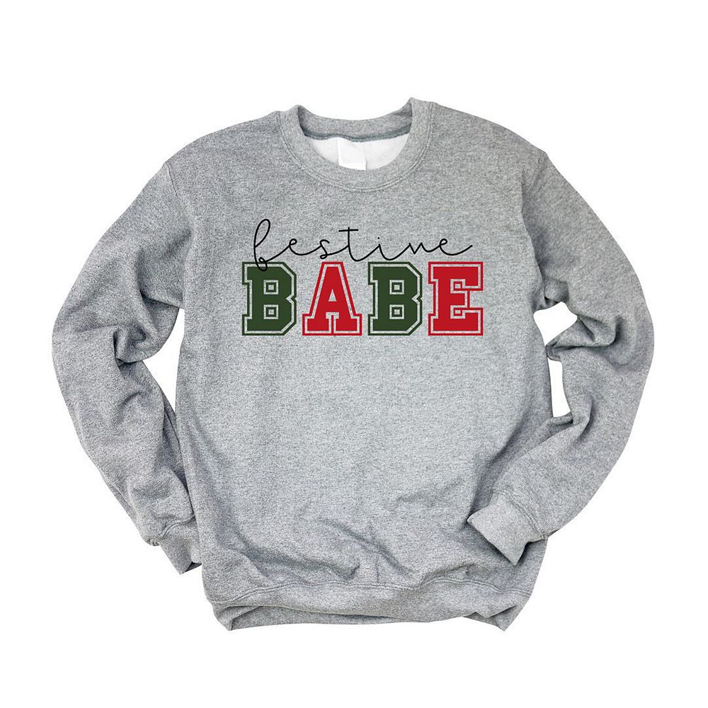 Festive Babe Sweatshirt 1608