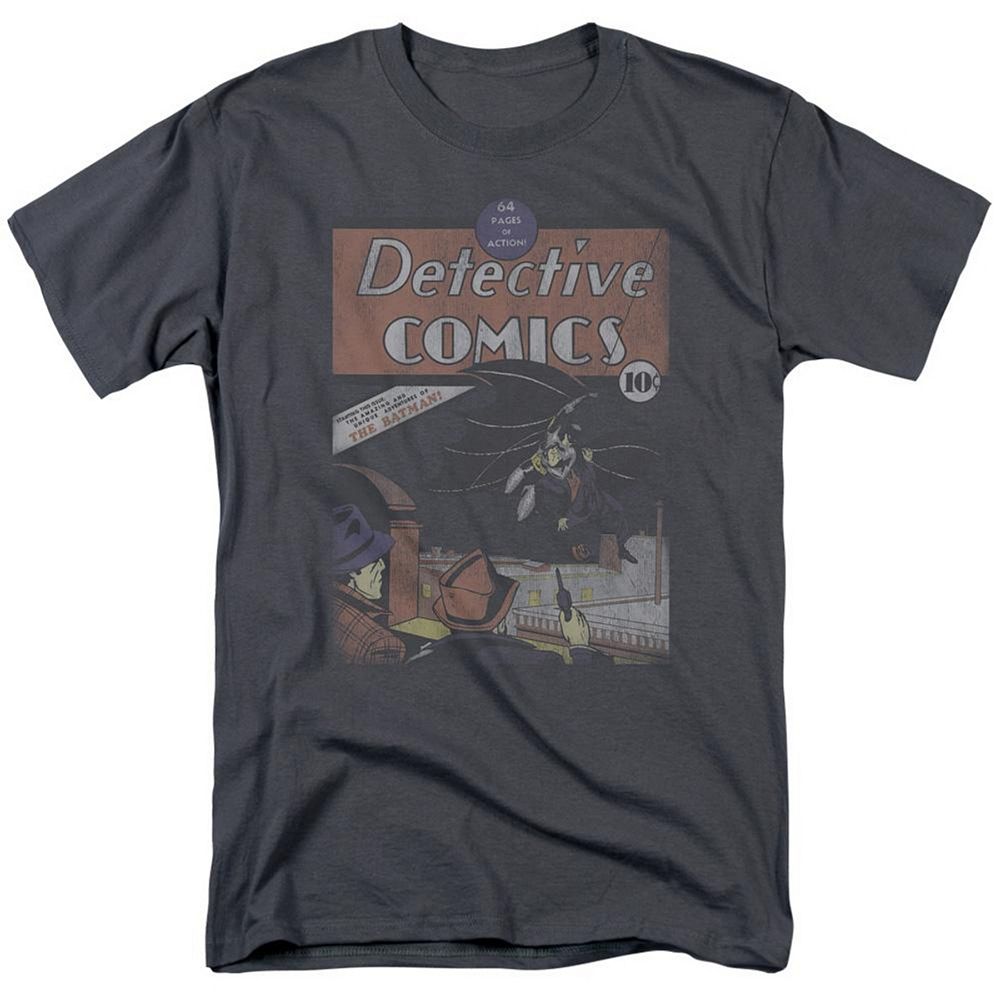 Dc Comics Detective 27 Distressed Short Sleeve Adult T-shirt