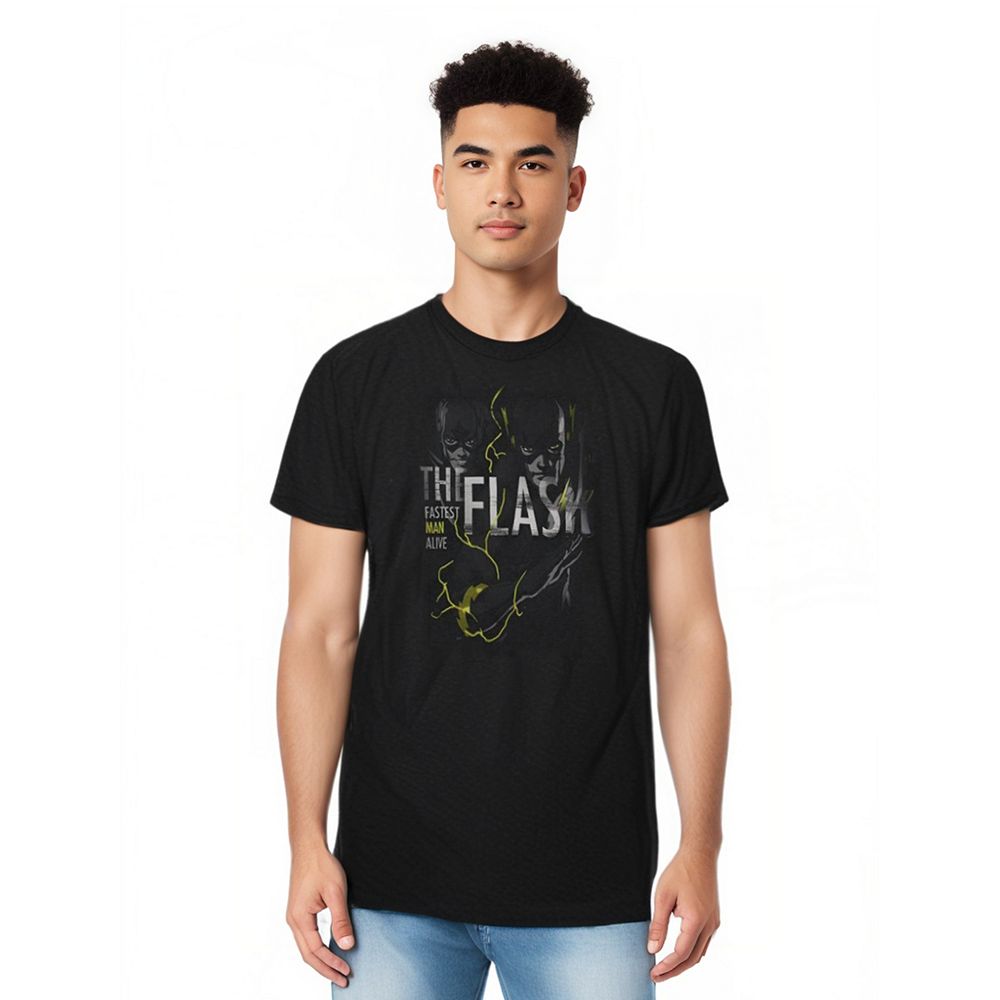 Dc Comics Flash Bold Flash Short Sleeve Adult Tall T-shirt