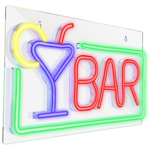 Neon BAR Light Up Sign