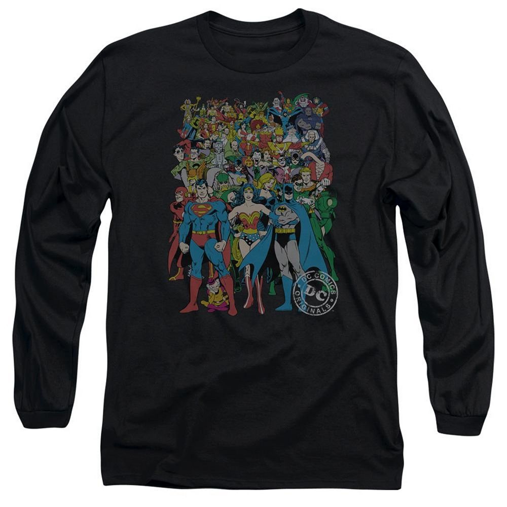 Dc Comics Original Universe Long Sleeve Adult T-shirt