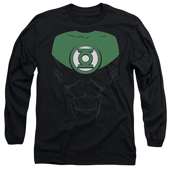 Green Lantern Jon Stewart Long Sleeve Adult T-shirt