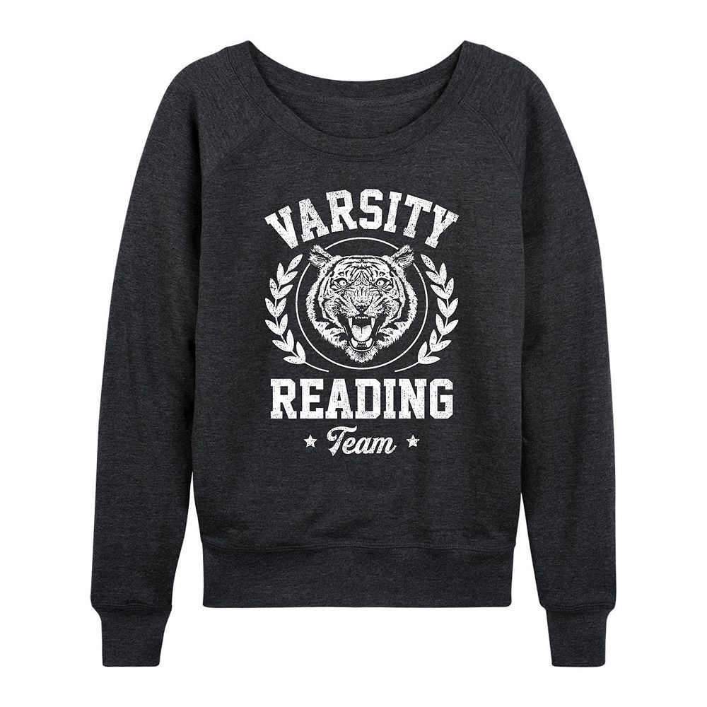 Women's Varsity Reading Team Tiger French Terry Long Sleeve Tee