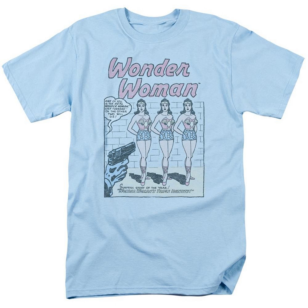 Dc Comics Multiple Wonder Woman Short Sleeve Adult T-shirt