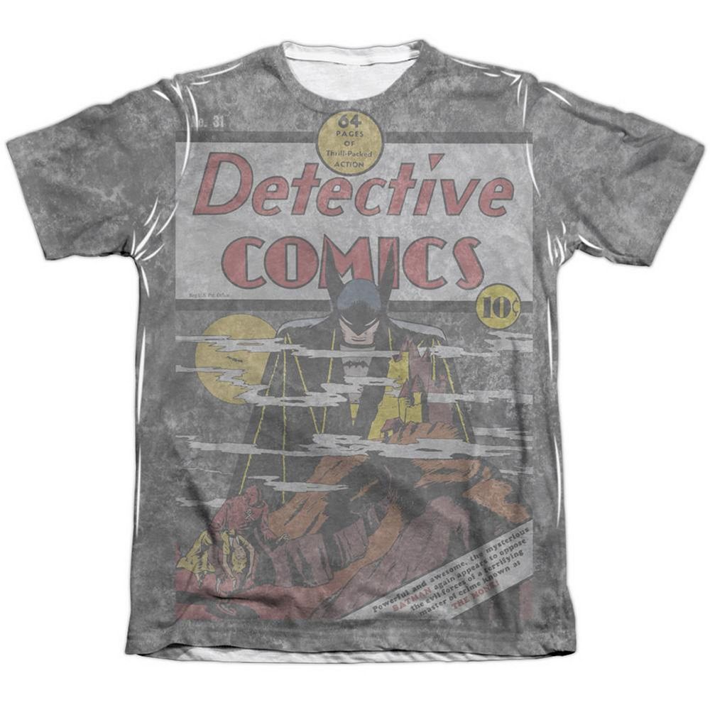 Dc Comics Detective 31 Cover Adult 65/35 Poly/cotton Short Sleeve T-shirt