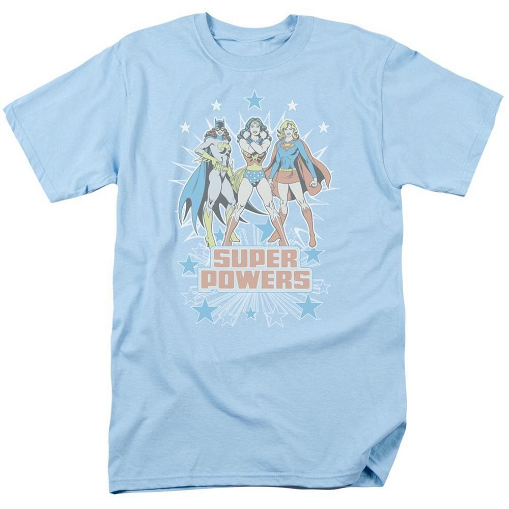 Dc Comics Super Powers X3 Short Sleeve Adult T-shirt