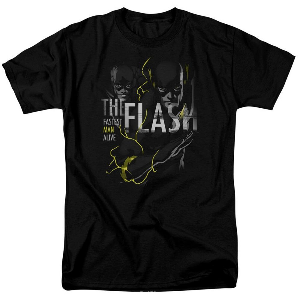 Dc Comics Flash Bold Flash Short Sleeve Adult T-shirt
