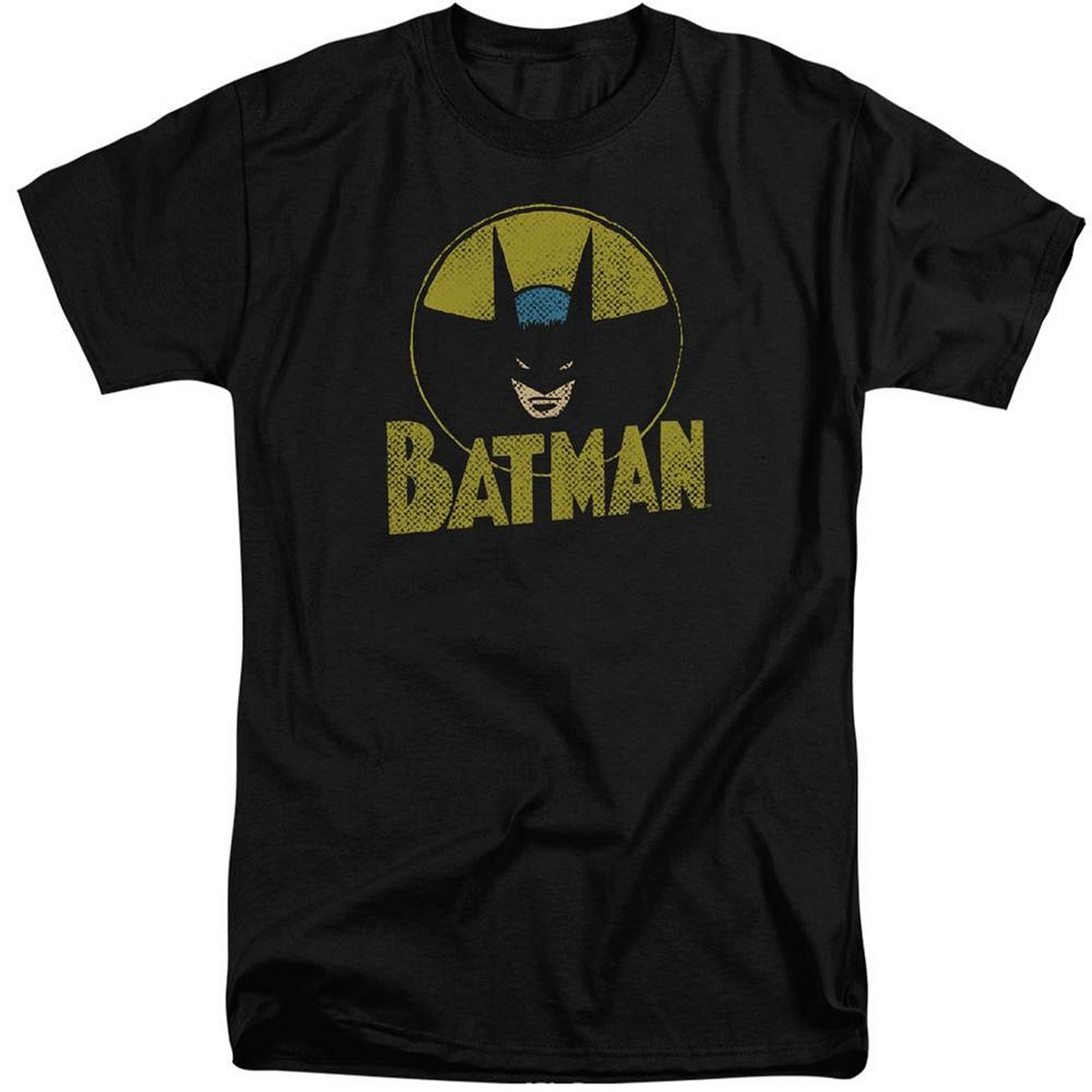 Dc Comics Circle Bat Short Sleeve Adult Tall T-shirt