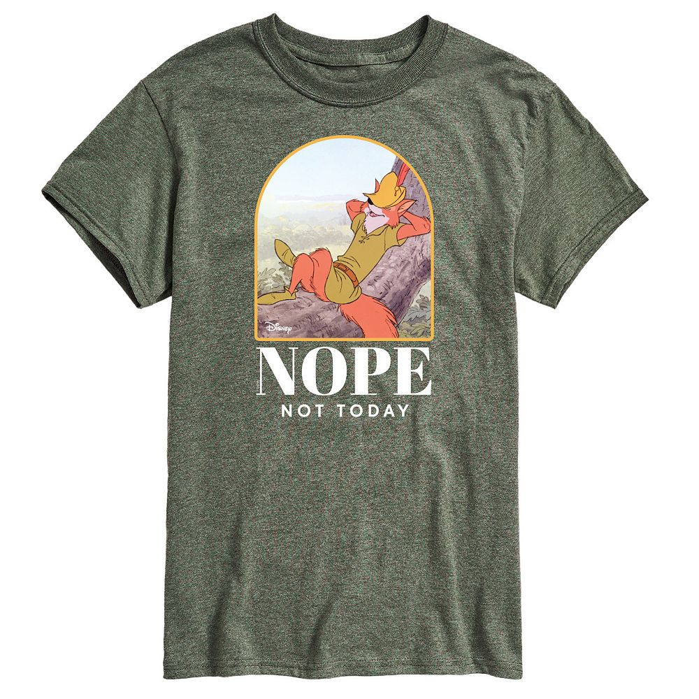 Disney's Robin Hood Men's Nope Not Today Graphic Tee
