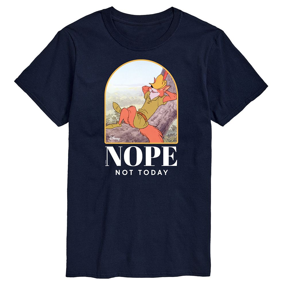 Disney's Robin Hood Men's Nope Not Today Graphic Tee