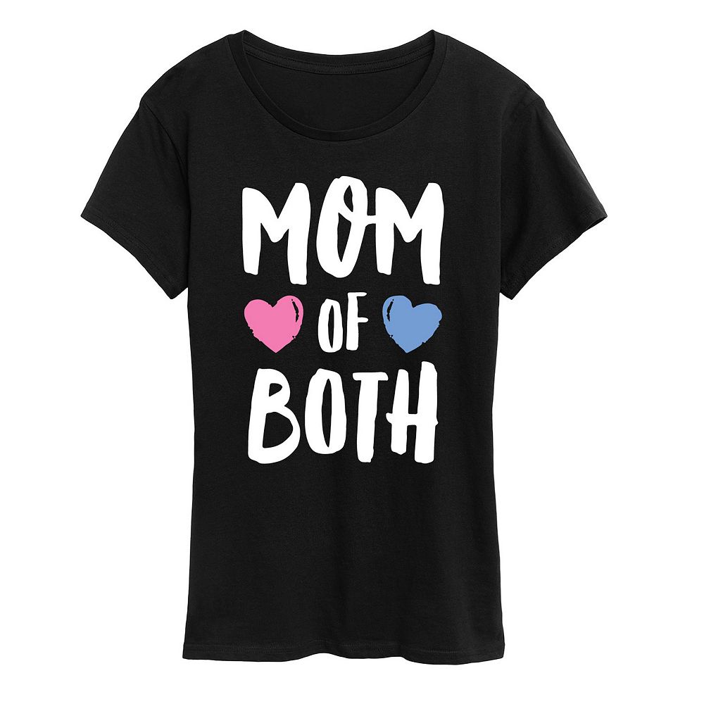 Women's Mom of Both Graphic Tee