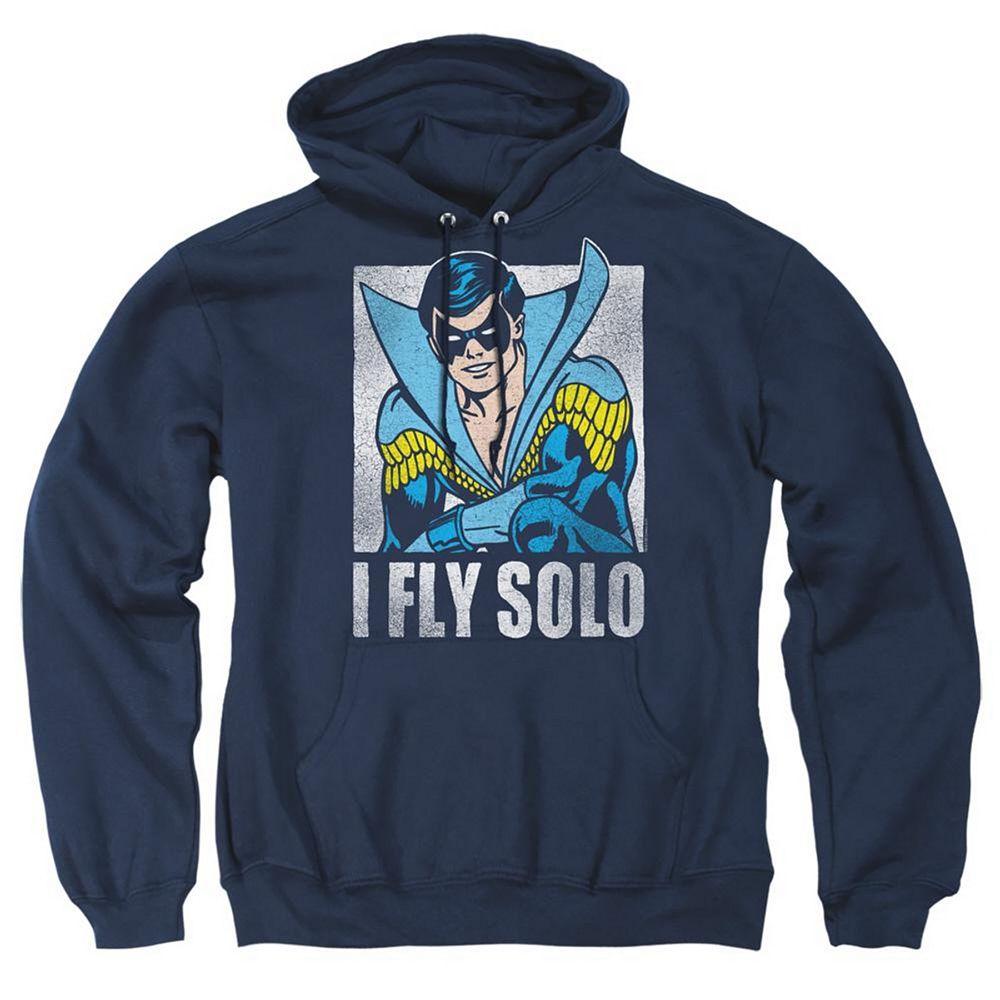 DC Comics Fly Solo Adult Pull Over Hoodie