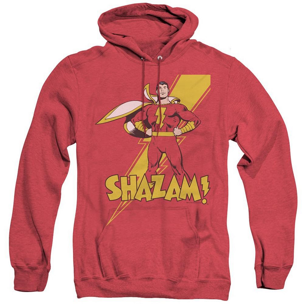 DC Comics Shazam Shazam Adult Heather Hoodie