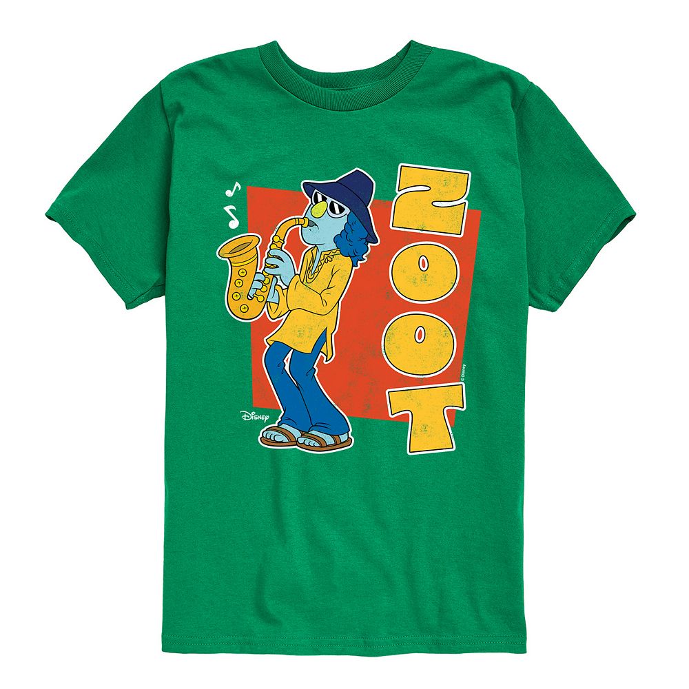 Disney's The Muppets Boys 8-20 Electric Mayhem Zoot Graphic Tee