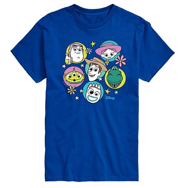 Disney / Pixar's Toy Story 4 Men's Group Grid Graphic Tee