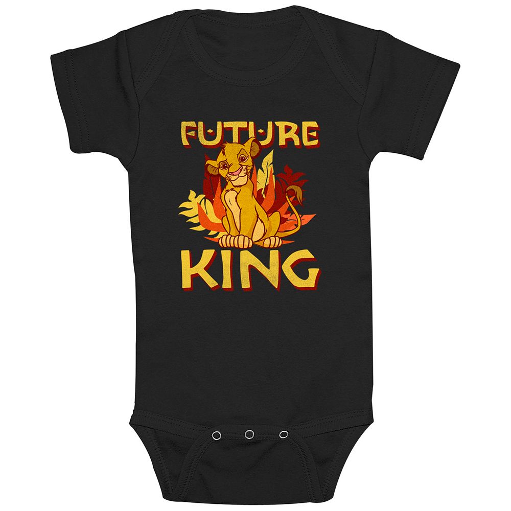 Disney's The Lion King Baby Boy Simba Future King Bodysuit