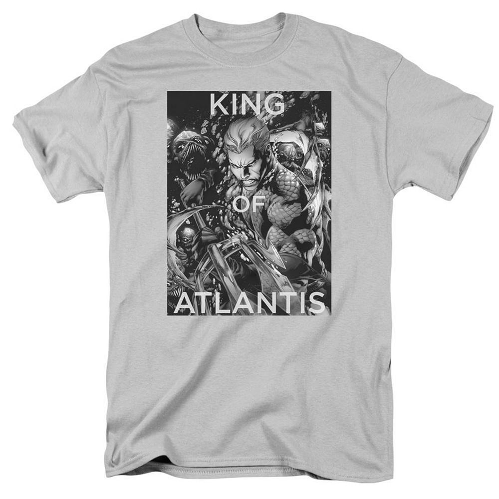 Justice League Of America King Of Atlantis Short Sleeve Adult T-shirt