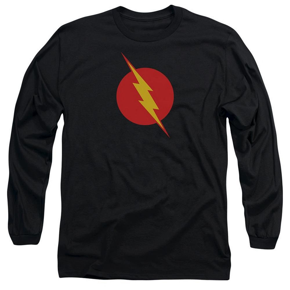 Justice League Of America Reverse Flash Long Sleeve Adult T-shirt