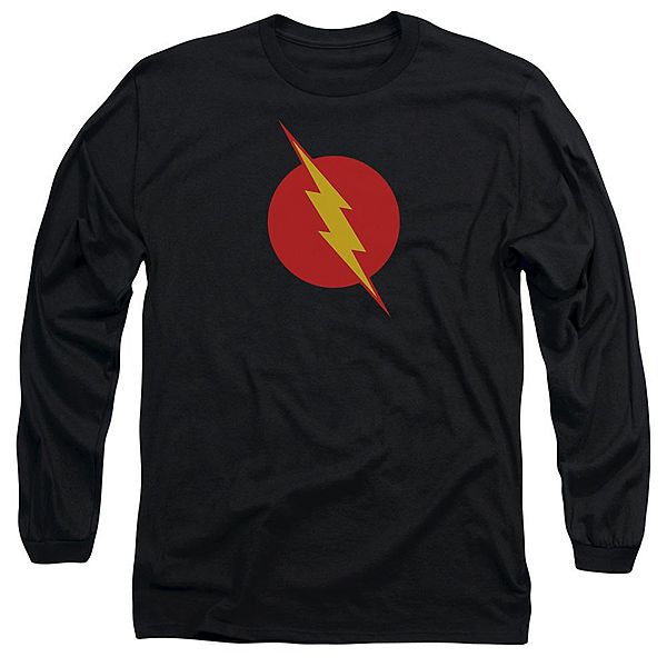 Justice League Of America Reverse Flash Long Sleeve Adult T-shirt