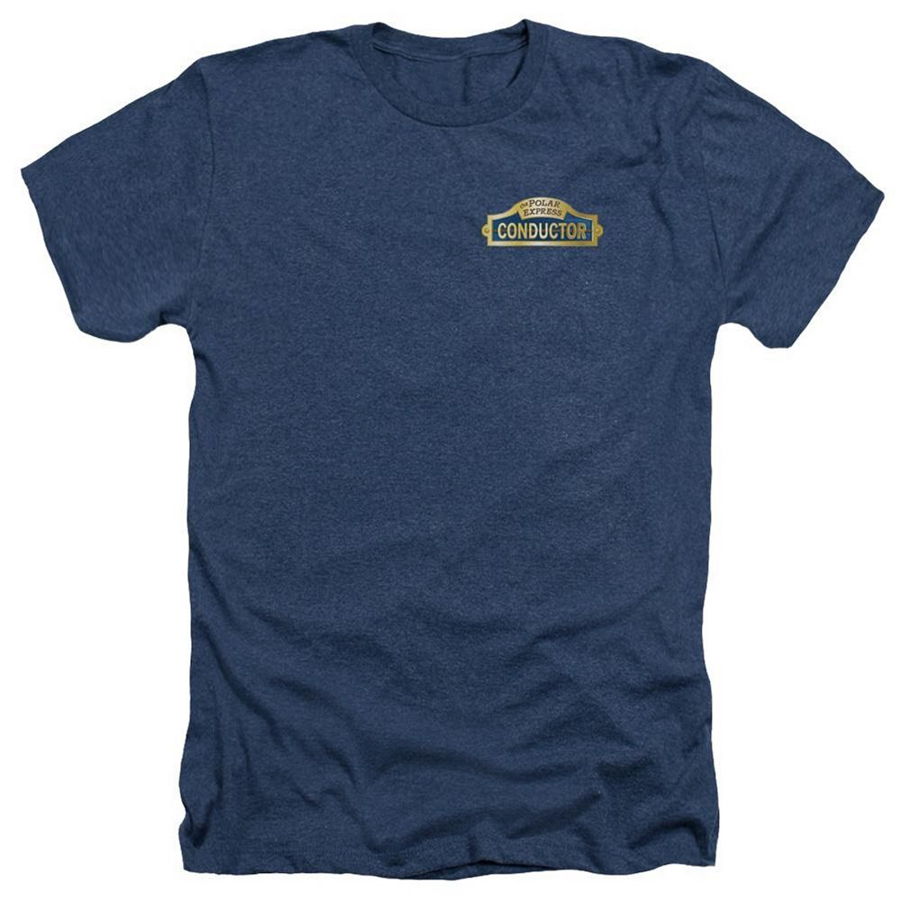 Polar Express Conductor Adult Heather T-shirt