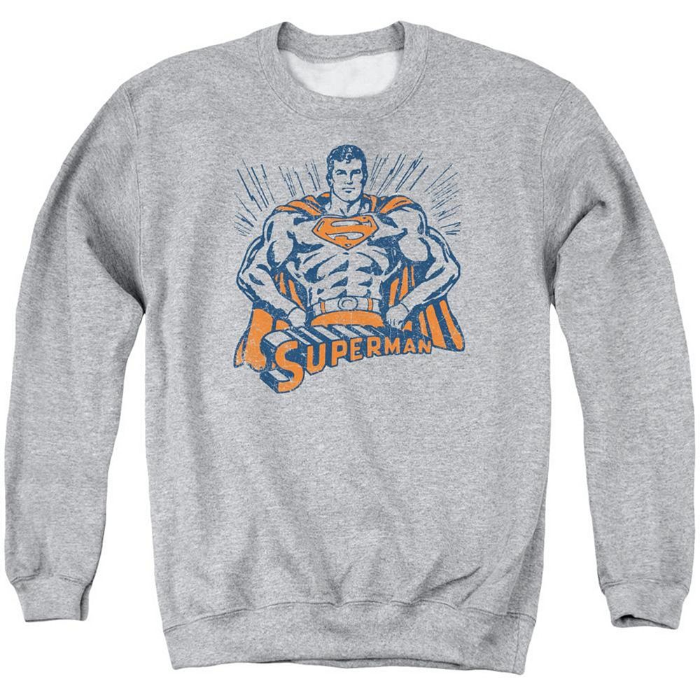 Superman Vintage Stance Adult Crewneck Sweatshirt