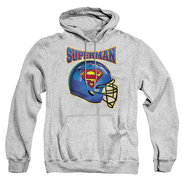 Superman Helmet Adult Pull Over Hoodie