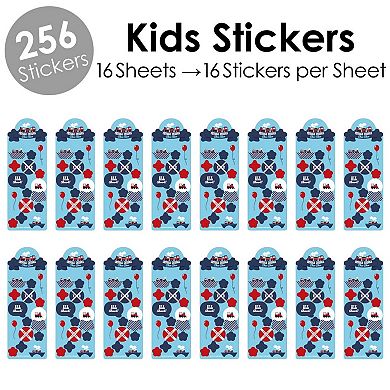 Big Dot Of Happiness Railroad Party Crossing Train Favor Kids Stickers ...